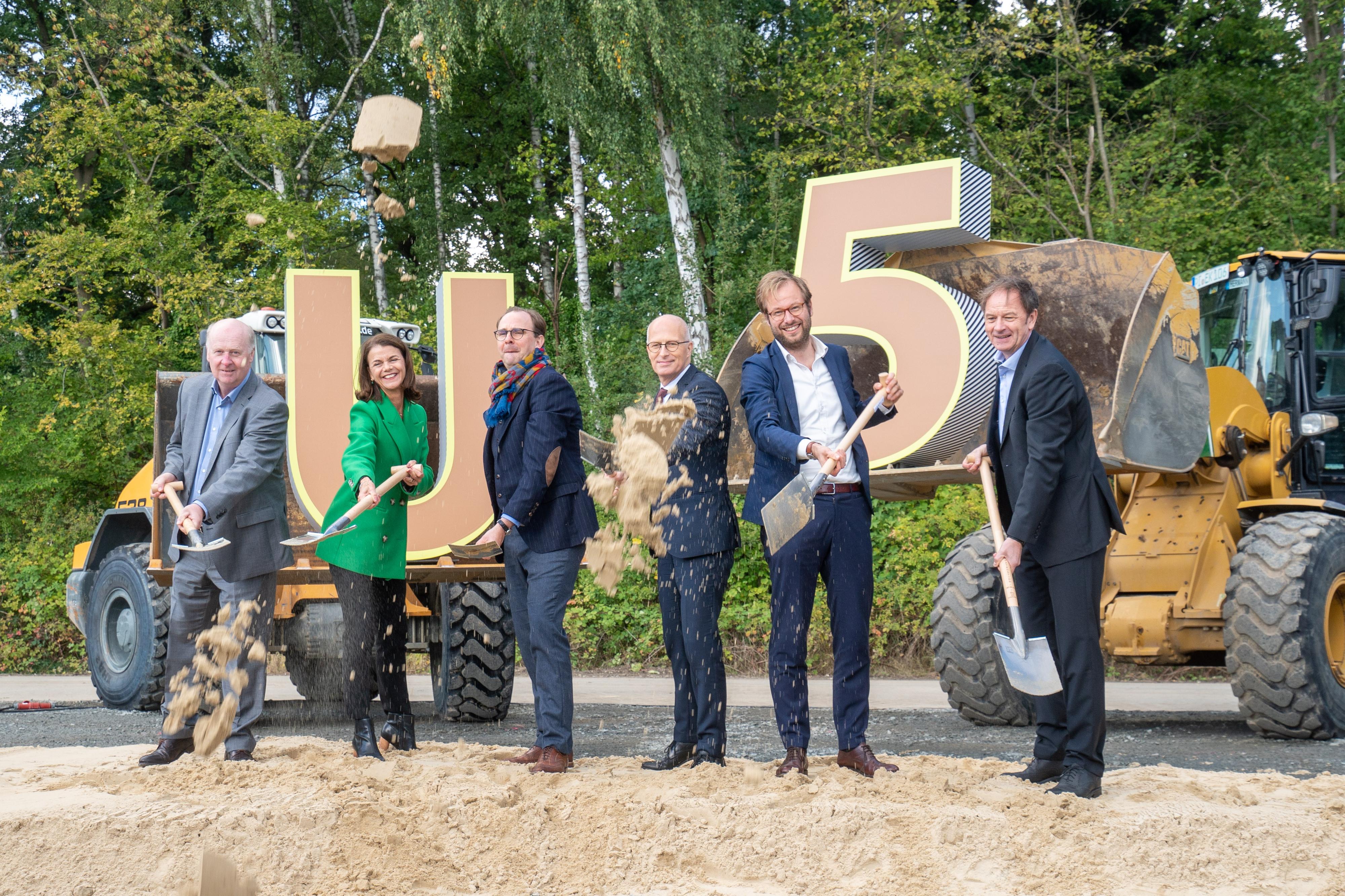 U5 Spatenstich: Auftakt für ein neues Zeitalter